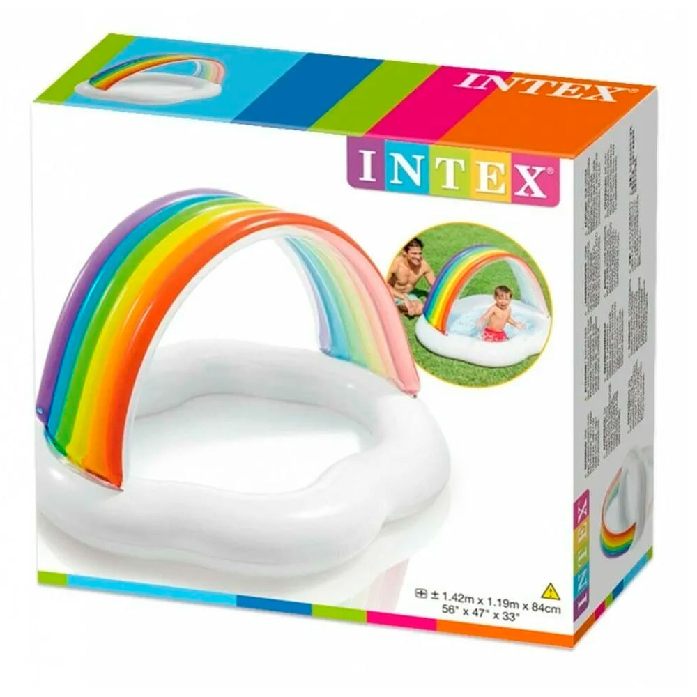 Piscina Inflable Intex | Arco Iris - EckoHogar
